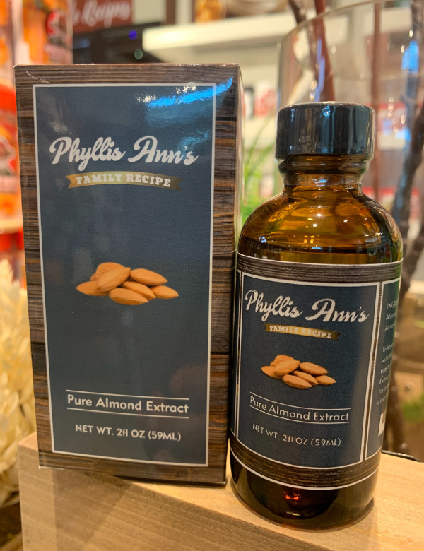 Phyllis Ann's Pure Almond Extract - Great for Baking