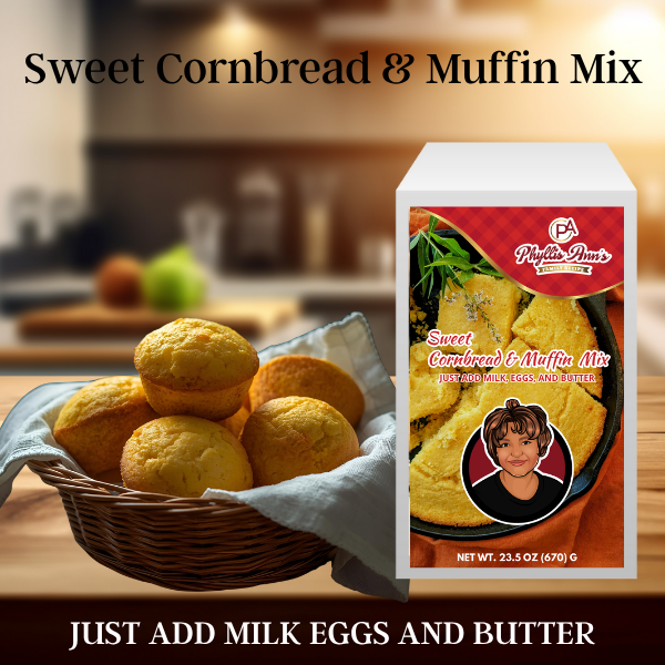 Sweet Cornbread & Muffin Mix - thephyllisannbrand.com